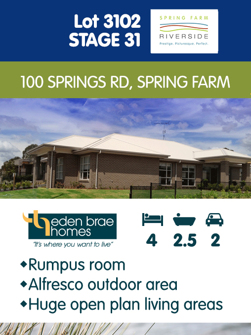 SYDNEY AND SURROUNDS: Spring Farm Riverside - Nepean Village